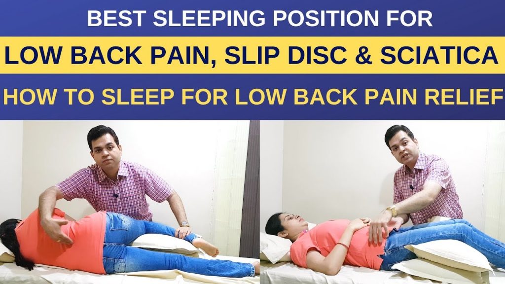 Sciatic nerve pain relief at night - How to sleep with sciatica - How ...